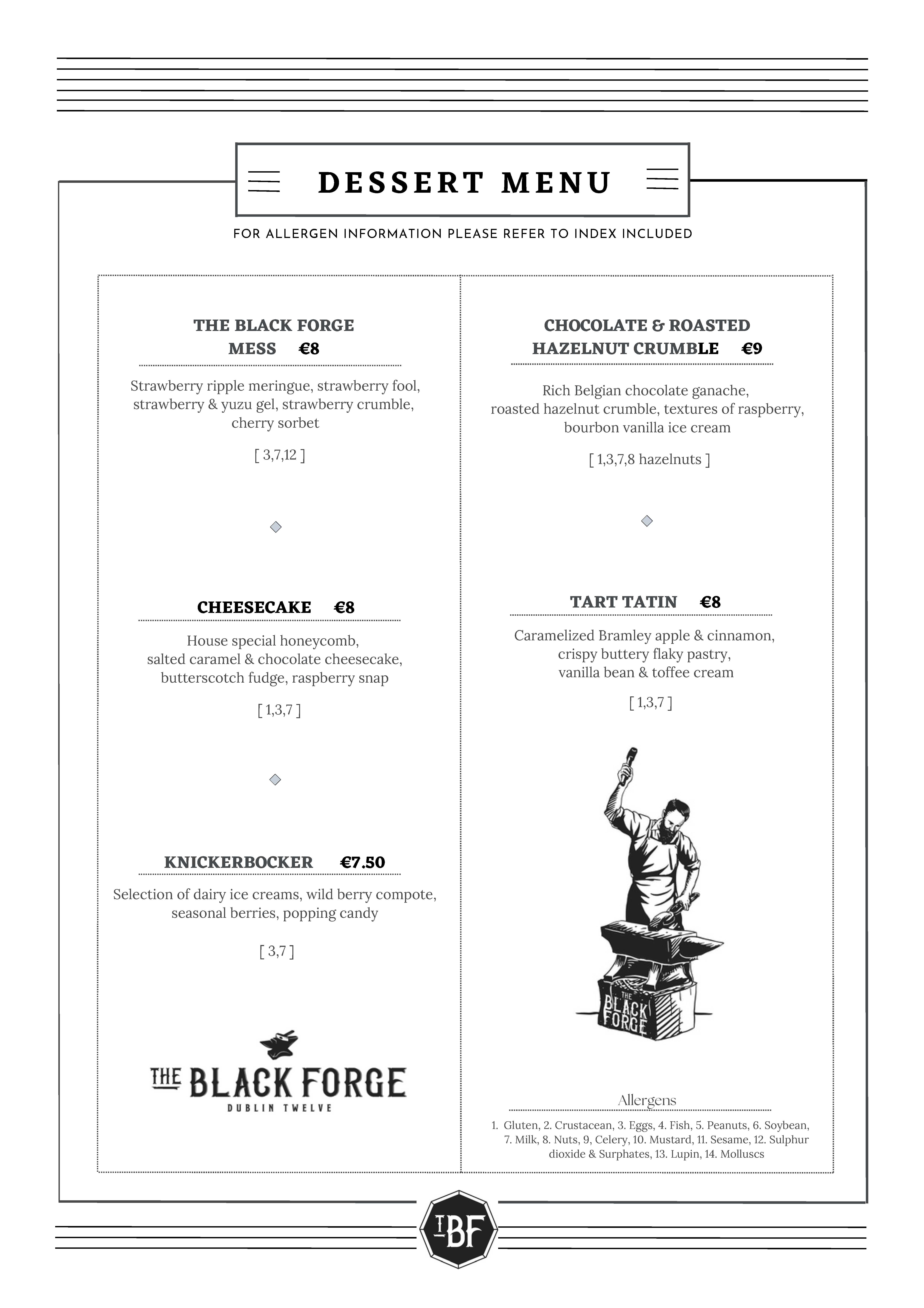 Main Menu – The Black Forge