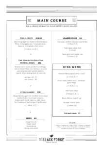 Main Menu – The Black Forge