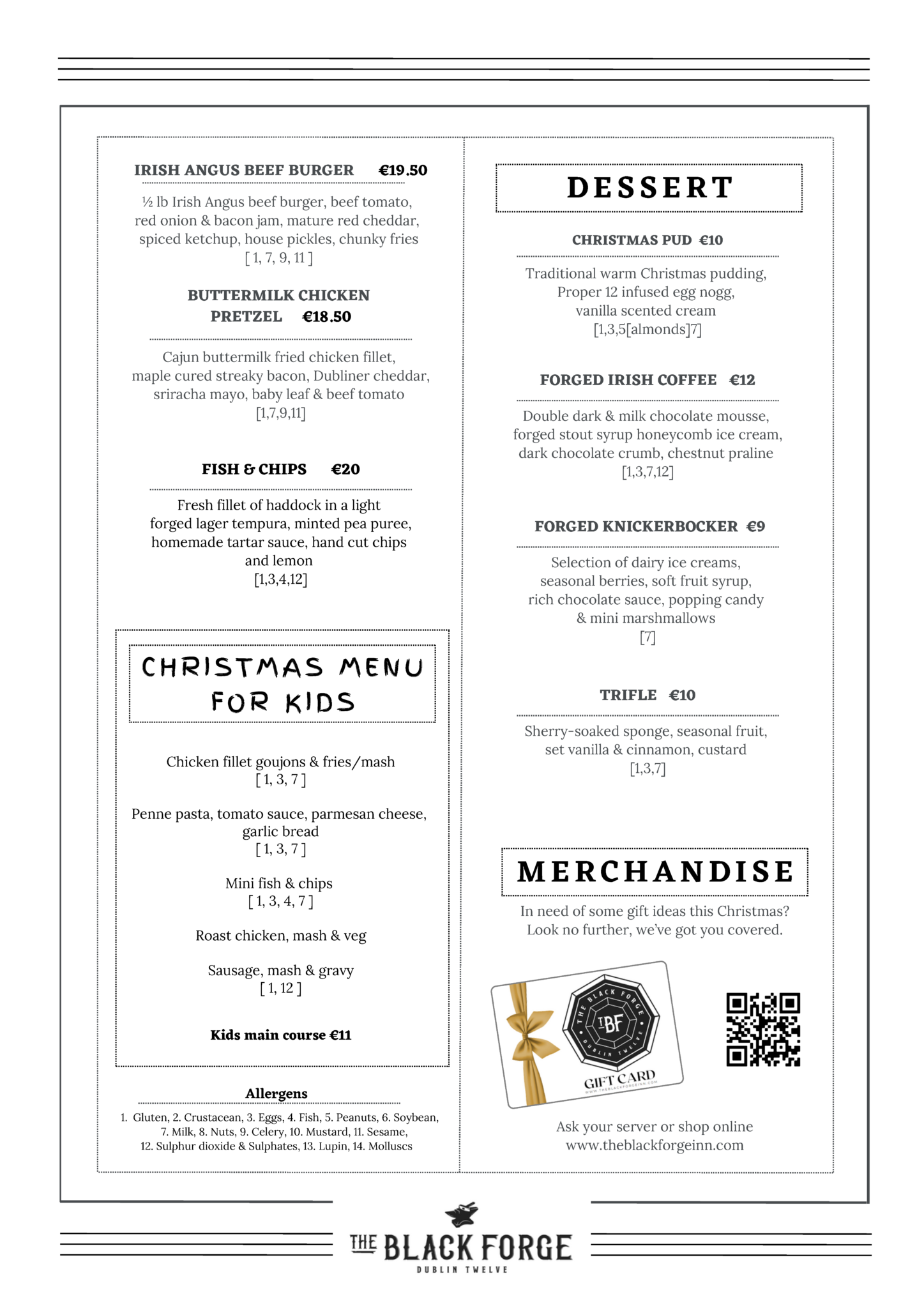 Main Menu – The Black Forge